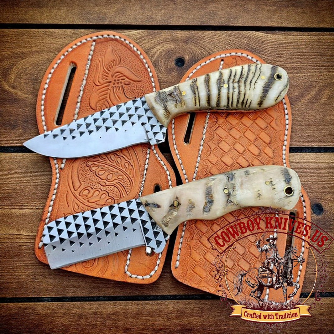 Ranch Cowboy Knives and Sheaths – Handmade Western Blades USA ...